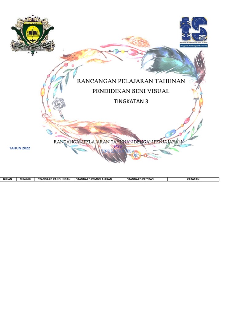 RPT PSV Ting 3 2021 | PDF