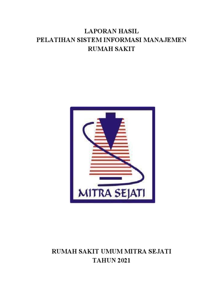Laporan Hasil Pelatihan Simrs | PDF
