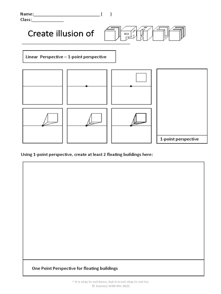 Create Illusion Of: Space | PDF | Teaching Methods & Materials | Computers