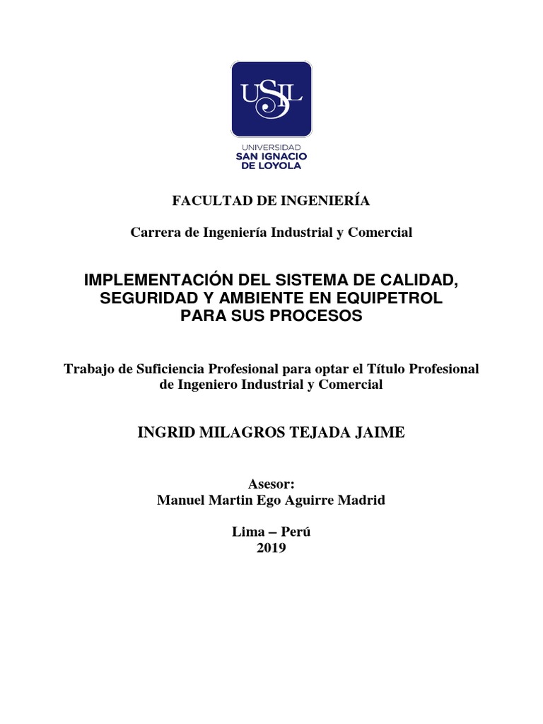 2019 Tejada-Jaime | PDF | Calidad (comercial) | Petróleo