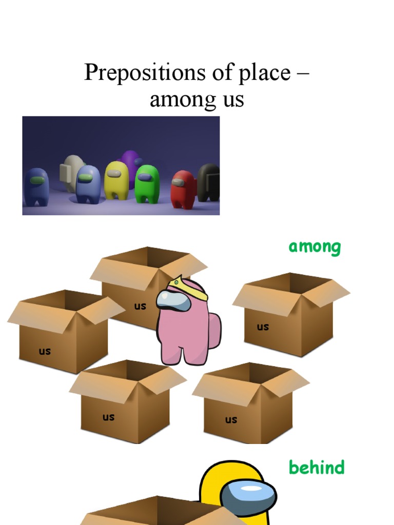 Prepositions of Place - Among Us | PDF | Foreign Language Studies