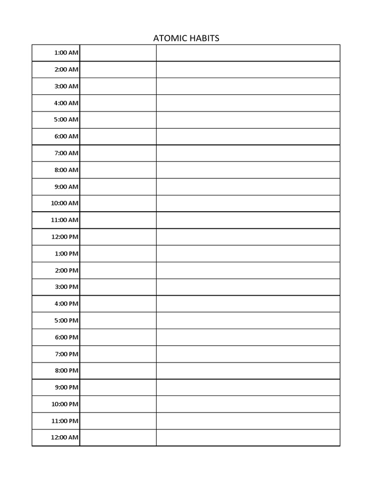 Atomic Habits | PDF