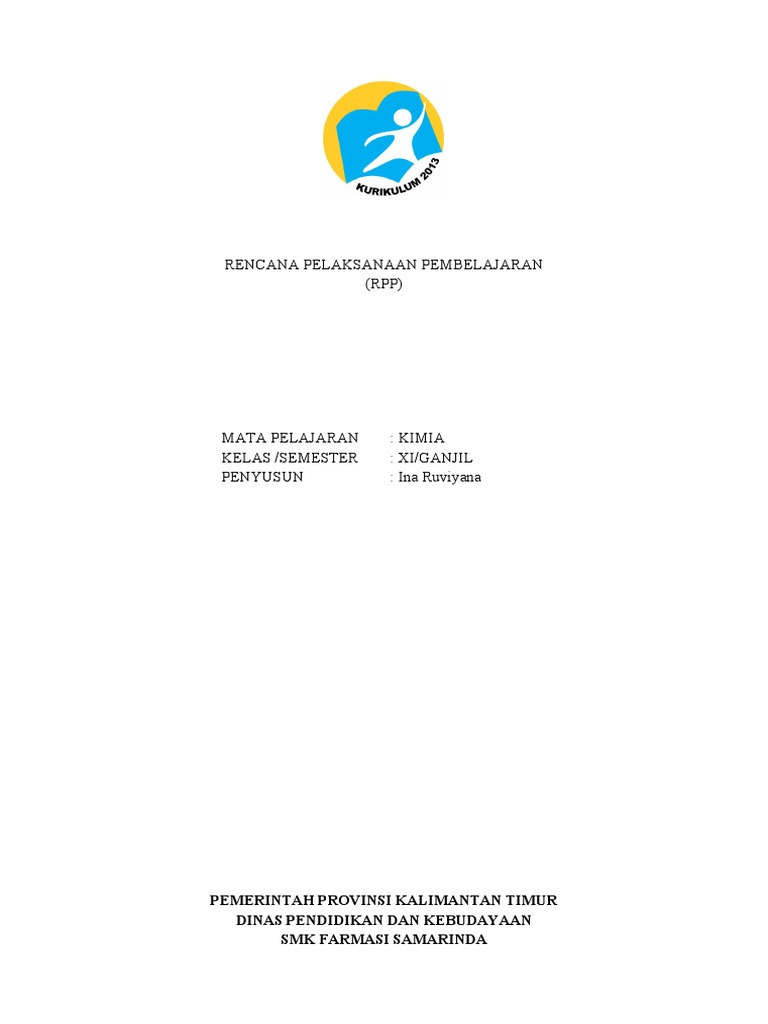 RPP Kimia HOTS Laju RX 2 | PDF