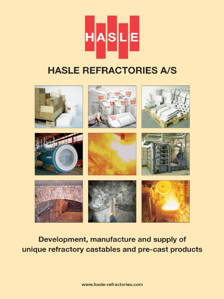 Hasle Refractories A - S - PDF | PDF
