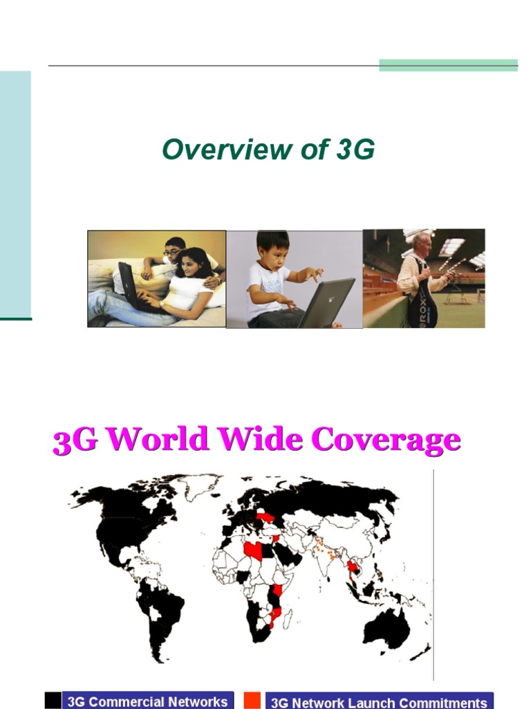 3G Concepts | PDF | 3 G | Telecommunications Standards