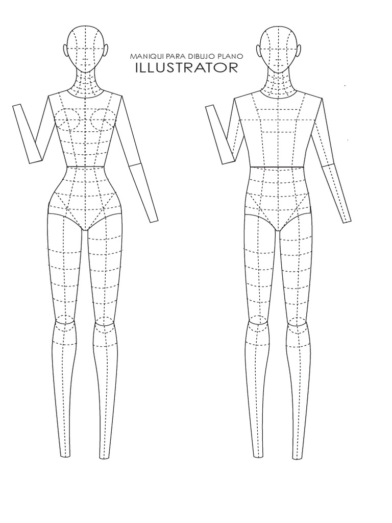 Maniqui Dibujo Plano | PDF