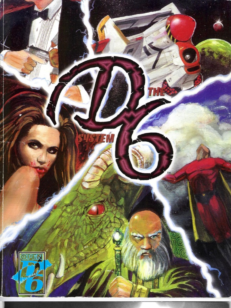 Weg51005 OGL D6 System Book | PDF | Role Playing Games | Tabletop Games