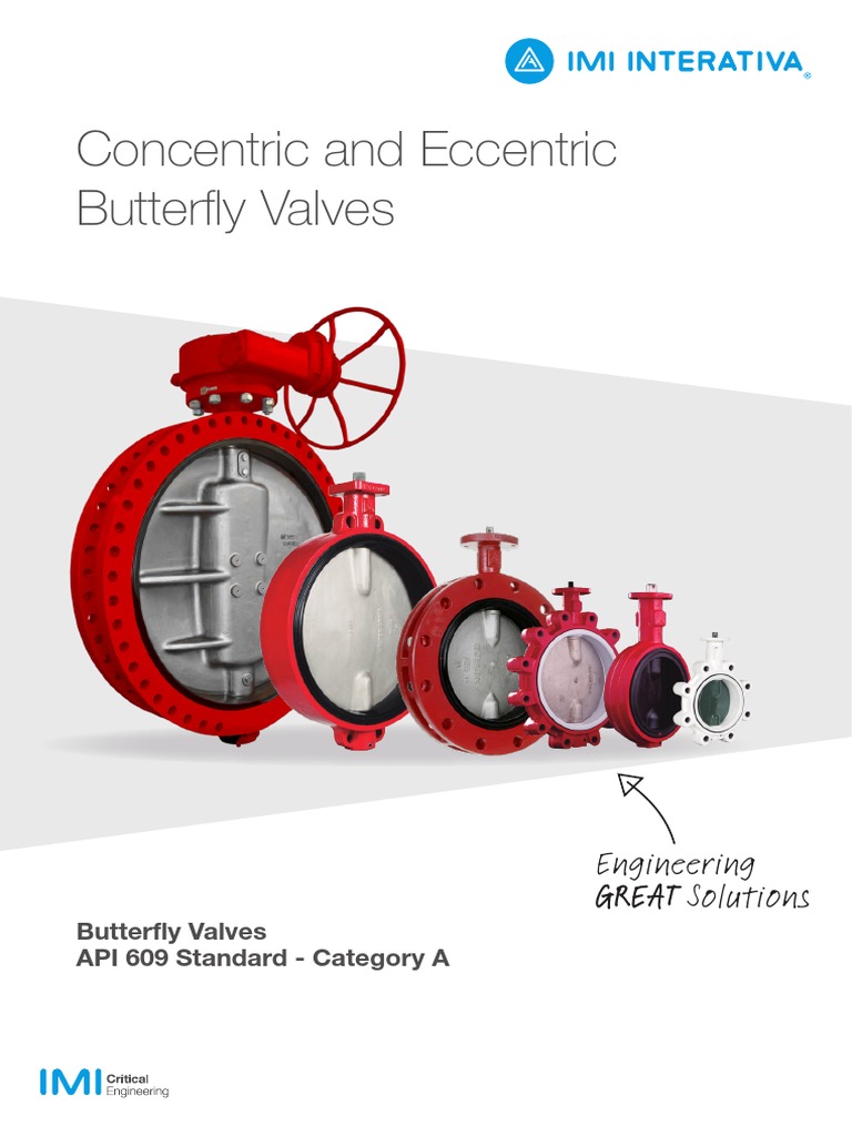 Concentric-Valves-API-609-A (Inglés) | PDF | Valve | Mechanical Engineering