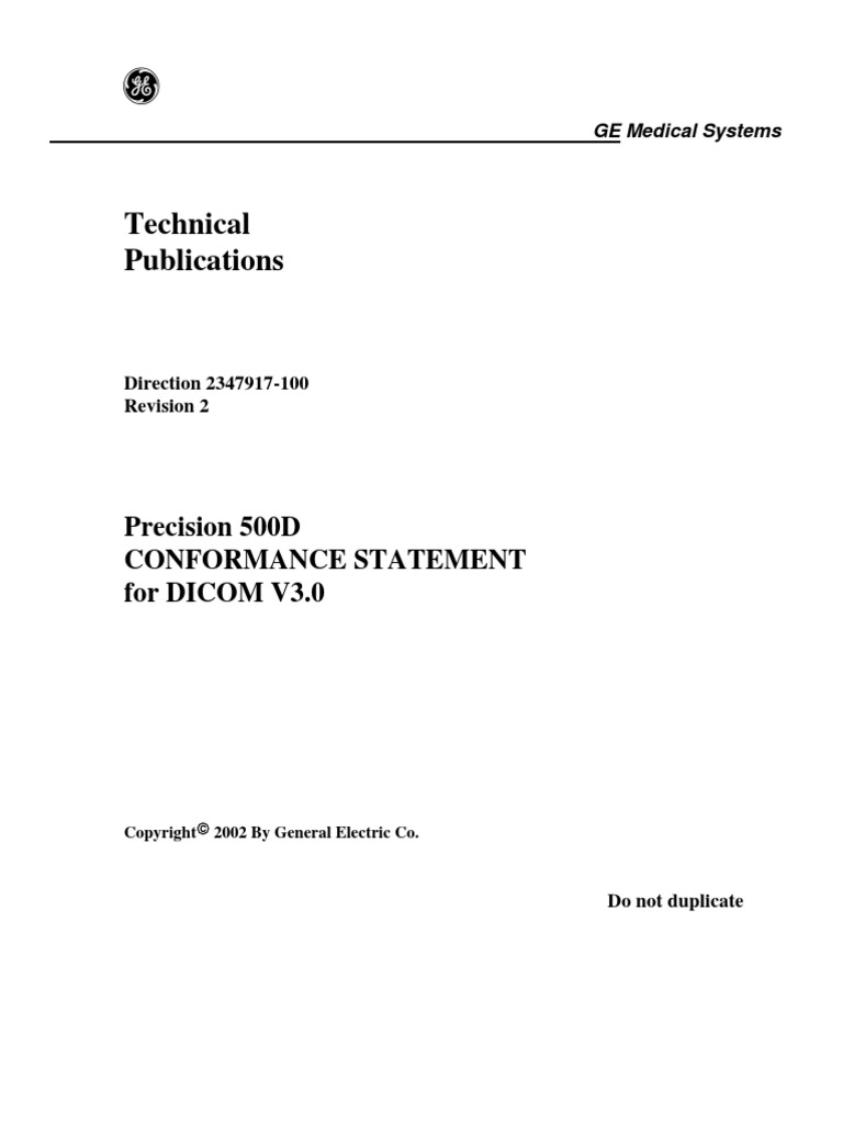 Dicom V3.0 | PDF | Computer Science | Information Technology Management