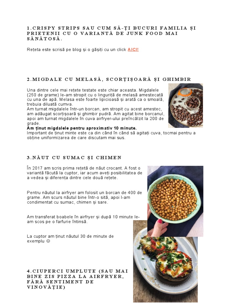 Retete AIRFRYER | PDF