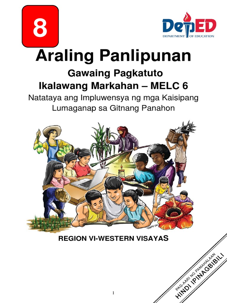 AP 8 LAS Quarter 2 MELC 6 | PDF