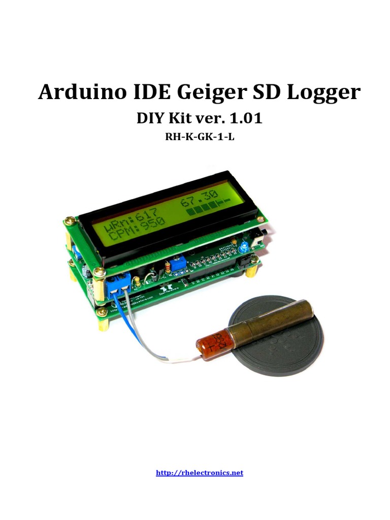 Arduino IDE Geiger Counter DIY Kit RH K GK 1 L | PDF | Arduino ...