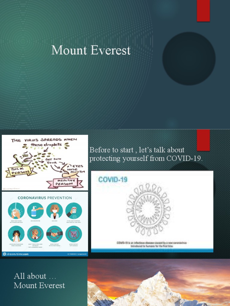 Presentation Everest | PDF | Mount Everest | Himalayas