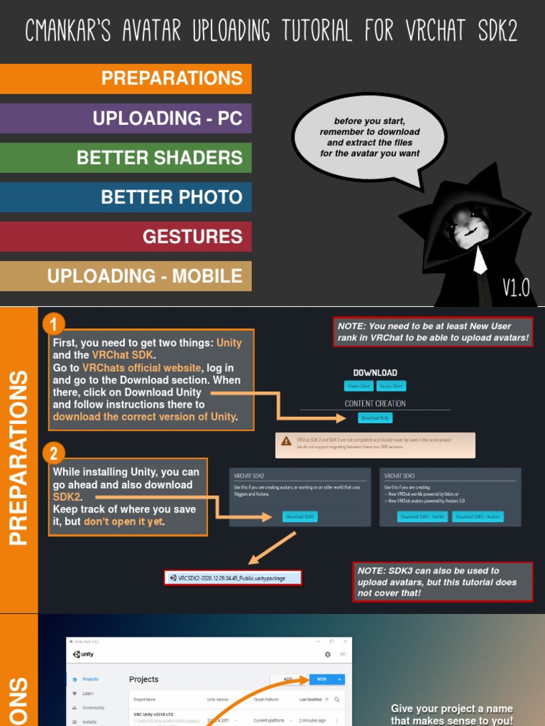 SDK Vrchat Tutorial | PDF