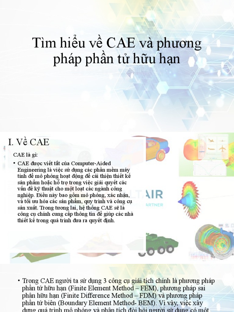 Tìm Hiểu Về Cae Và Fem | PDF