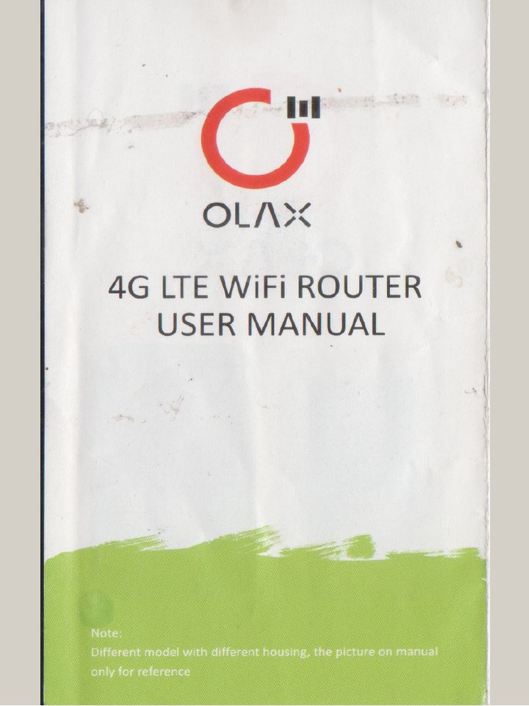 Olax MF950V Hotspot Wifi 4G Lte | PDF