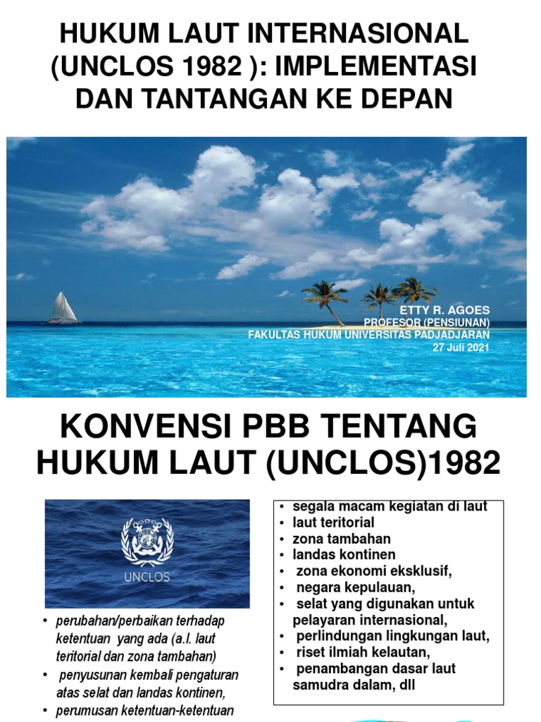 Unclos 1982 | PDF | United Nations Convention On The Law Of The Sea ...