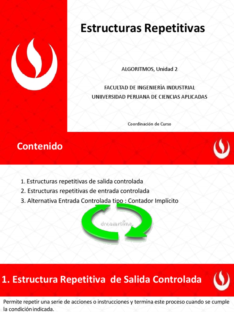 2-1 Estructuras de Control Repetitivas | PDF | Algoritmos | Informática