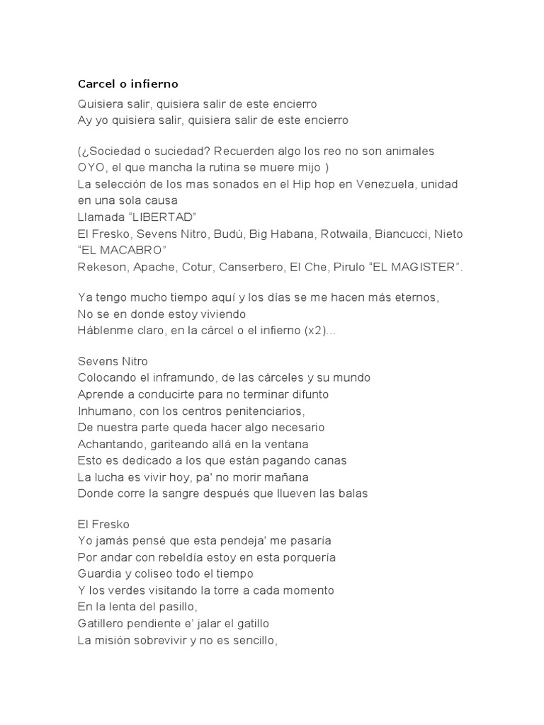 Carcel o Infierno | PDF | Prisión