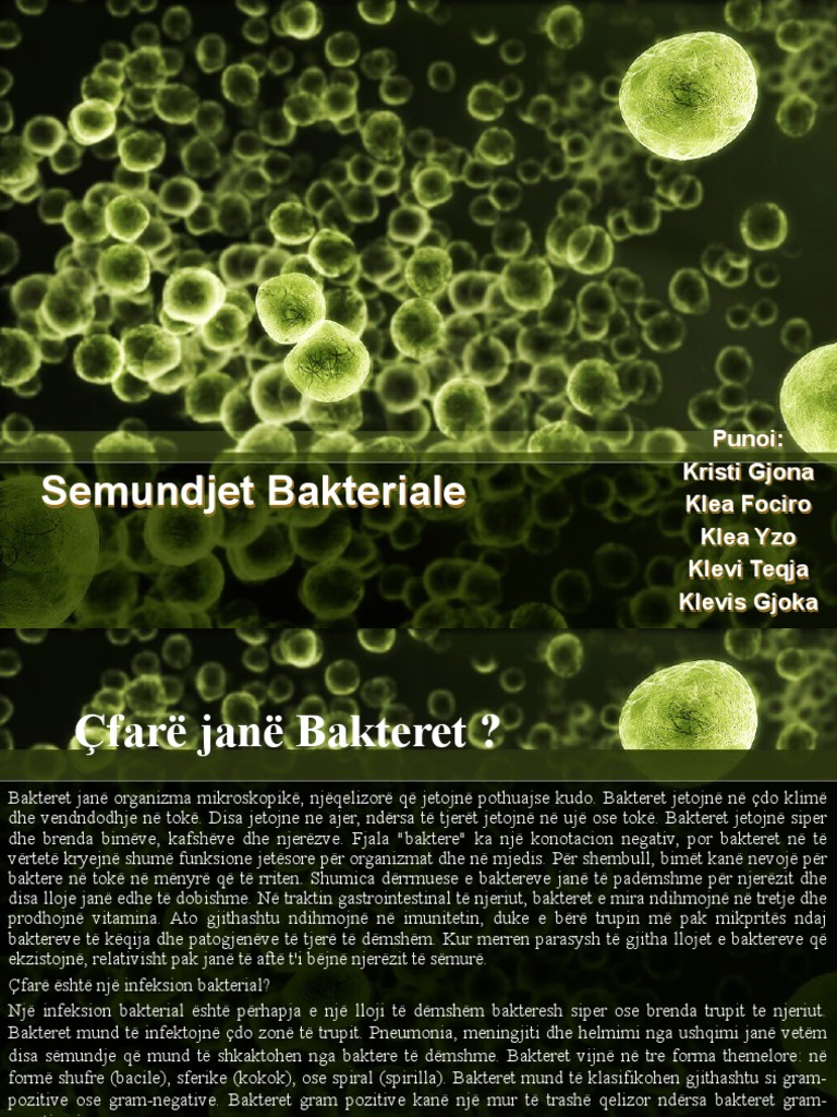 Semundjet Bakteriale | PDF