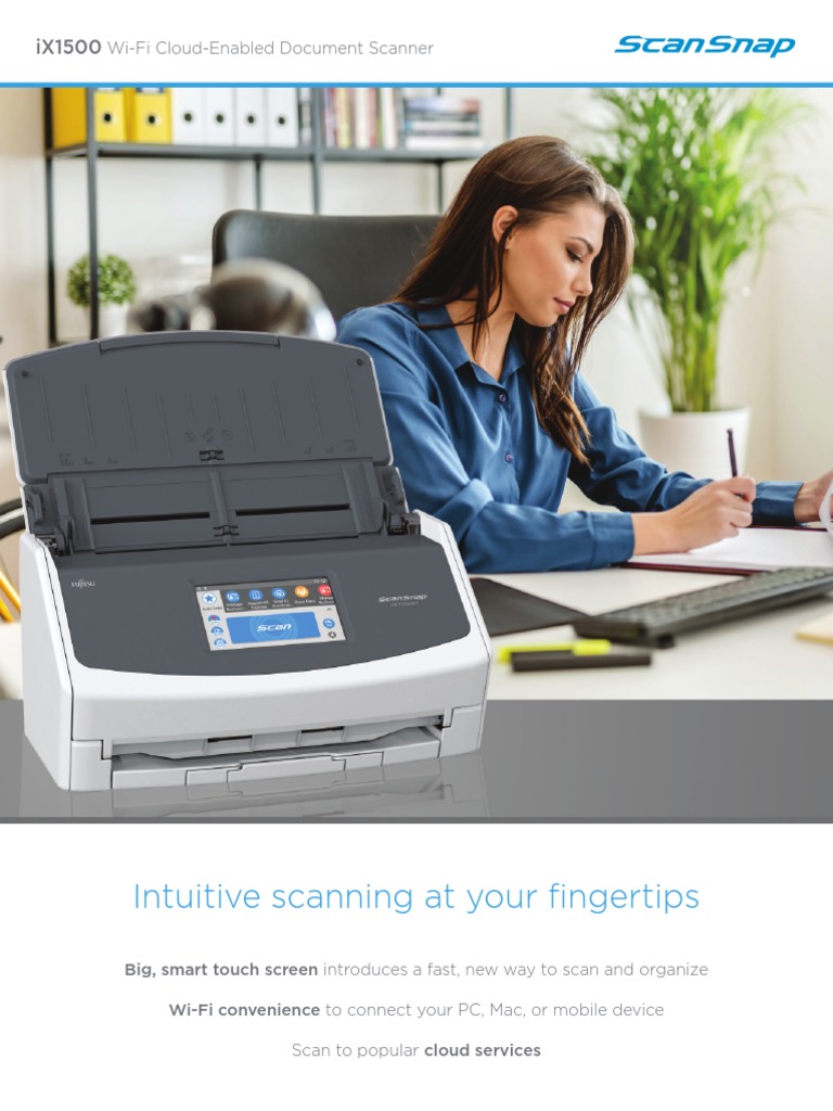 ix1500_datasheet | PDF | Image Scanner | Usb