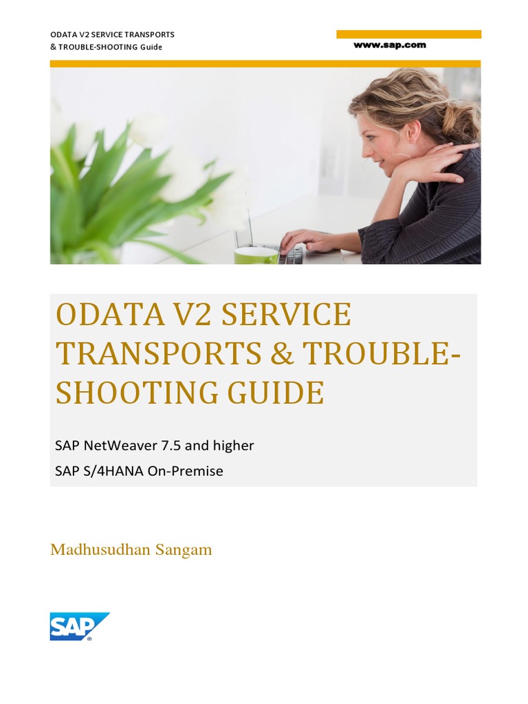 SAP ODATA V2 Transport and Troubleshooting Guide | PDF | Metadata | Icon (Computing)