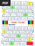 verb-to-be-speaking-boardgame-boardgames | PDF | Human Communication ...