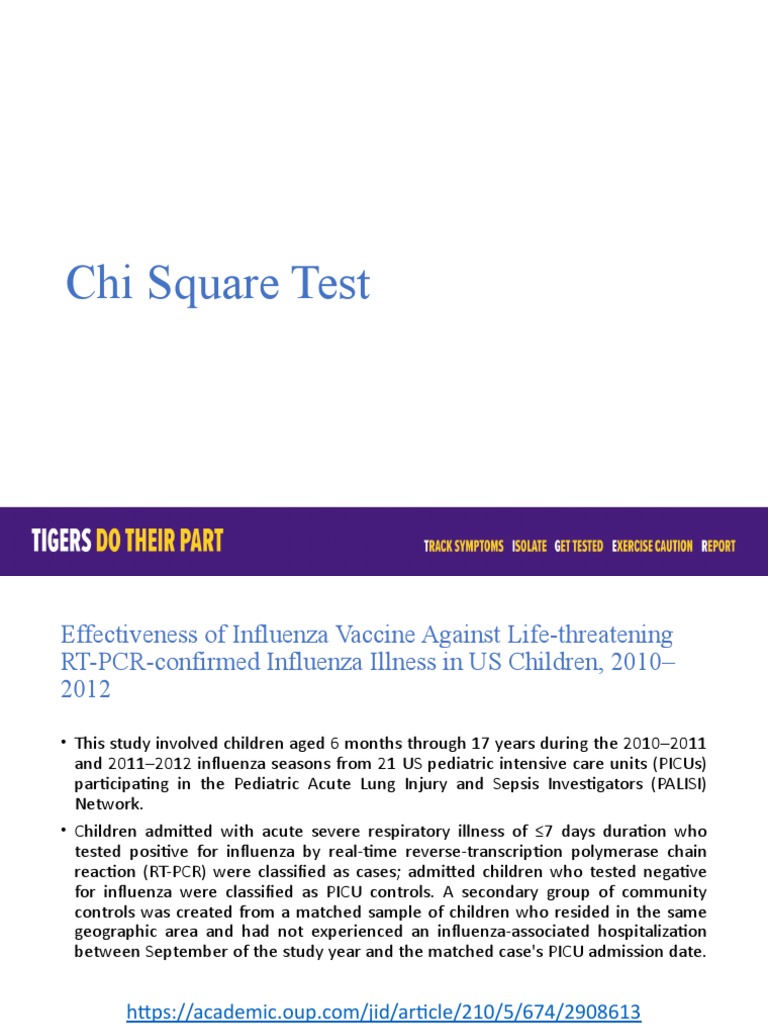 Chi Square Test | PDF | Chi Squared Distribution | Statistics