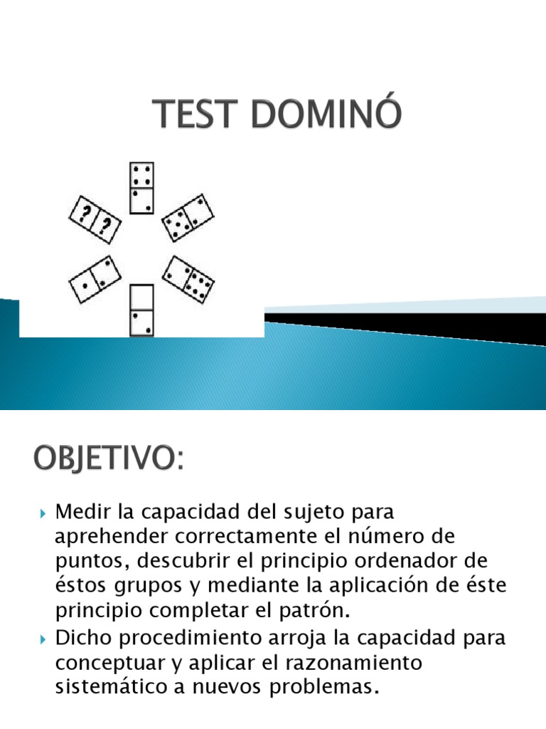 Power Test de Domino | PDF | Inteligencia | Aprendizaje