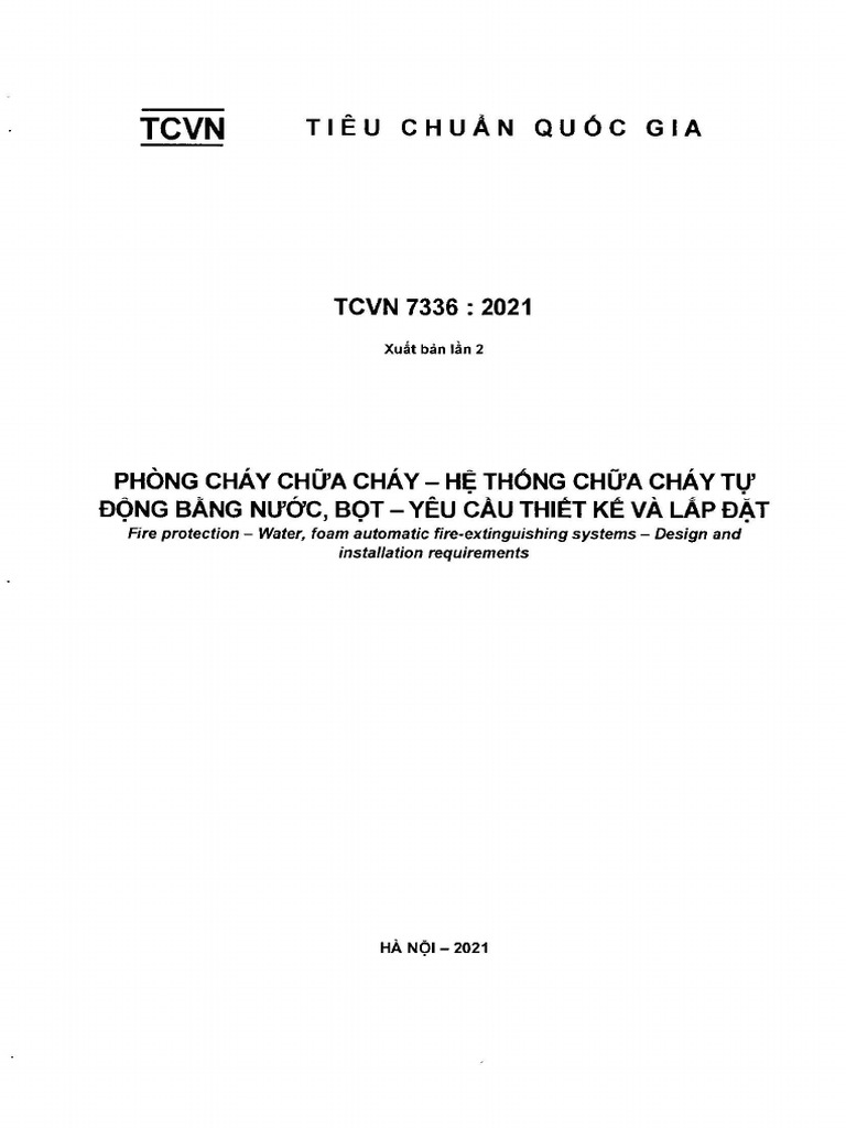 TCVN 7336-2021 công bố | PDF
