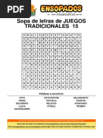 Sopa de Letras de La Diversidad Cultural | PDF