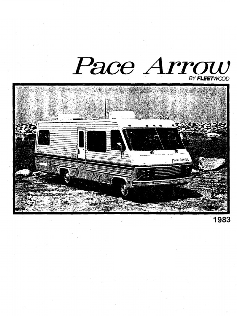 Pace Arrow 1983 | PDF | Mechanical Engineering | Vehicles