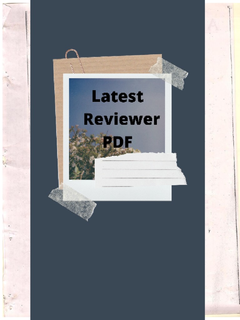 Entrance Exam Reviewer 1 | PDF