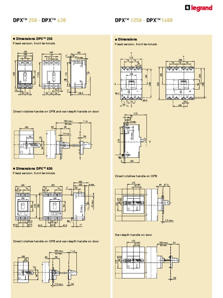 DPX DPX DPX DPX | PDF | Electric Power | Electrical Components