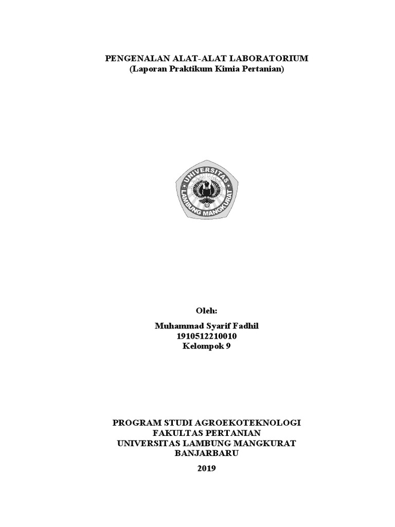 Pengenalan Alat Laboratorium Kimia | PDF