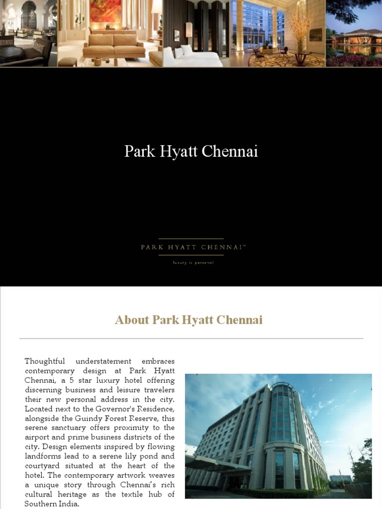 Fdocuments - in Park Hyatt Chennai Design Architecture | PDF | Kitchen ...