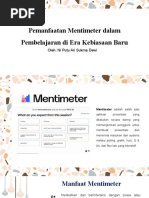 Panduan Penggunaan Mentimeter | PDF