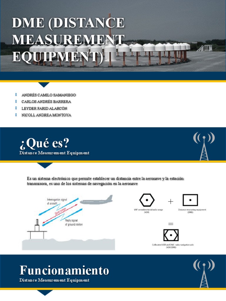 Dme (Distance Measurement Equipment) | PDF | Antena (Radio ...