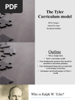 Ralph Tyler Model of Curriculum Development | PDF | Curriculum | Evaluation