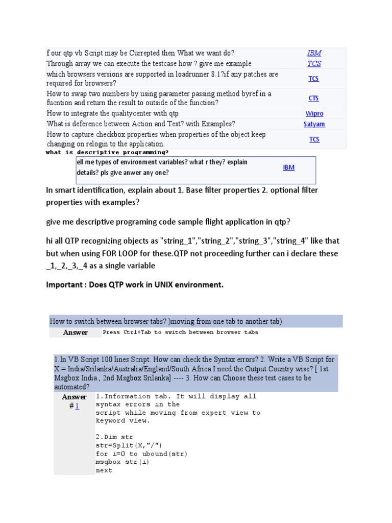 F Our Qtp Pdf Variable Computer Science Data Type