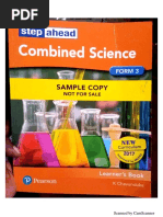 Form 1 Combined Science Notes (A) | PDF | Flowers | Pollination