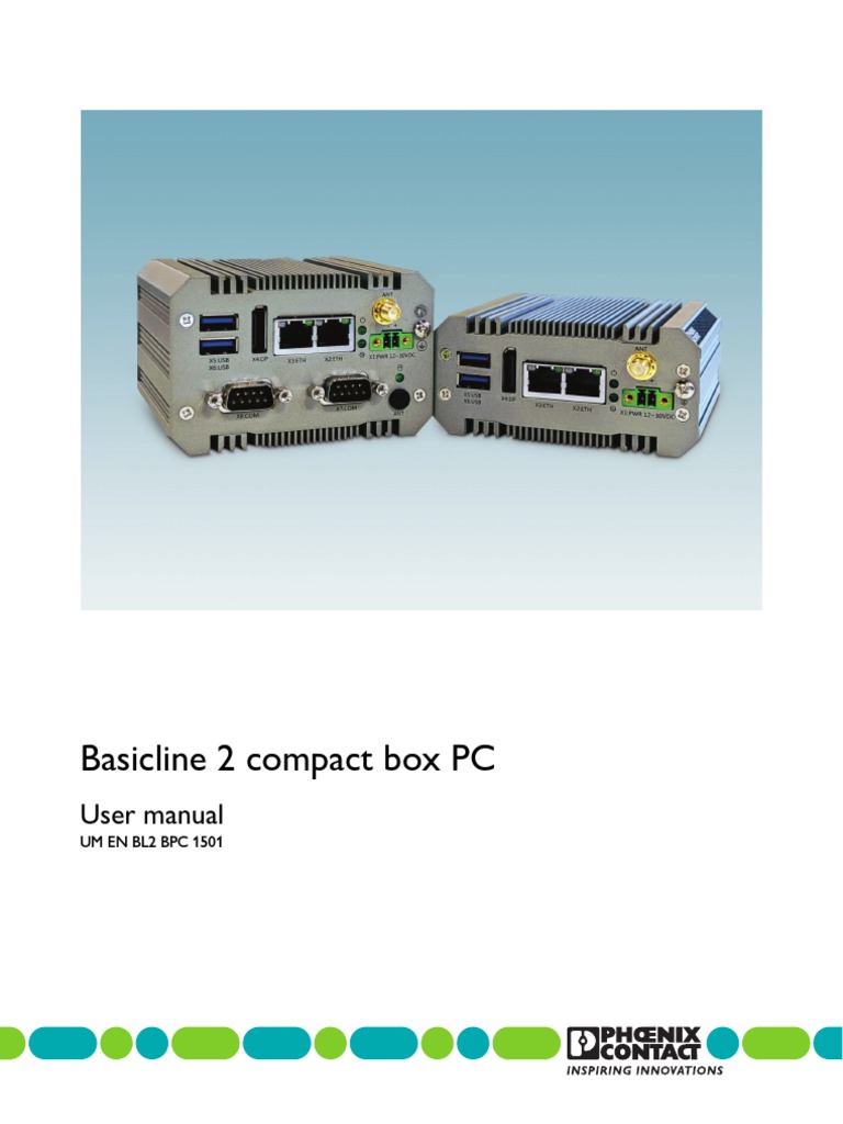 Basicline 2 Compact Box PC: User Manual | PDF | Office Equipment ...