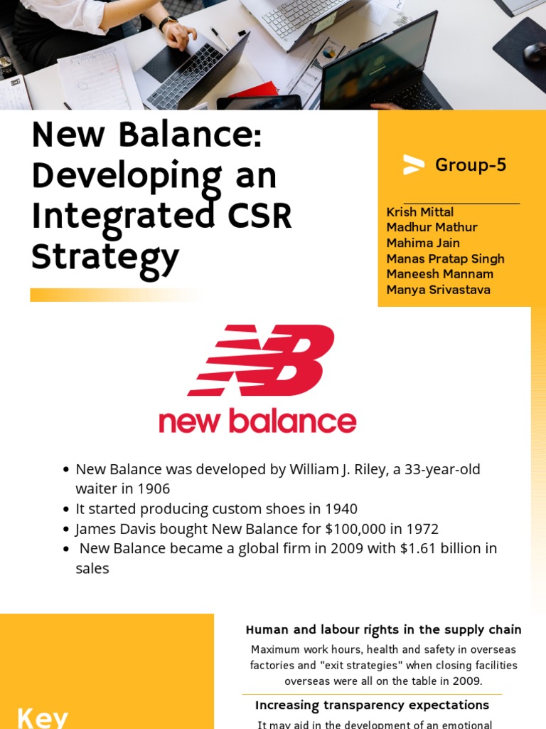 New Balance Developing An Integrated CSR Strategy | PDF | Corporate ...