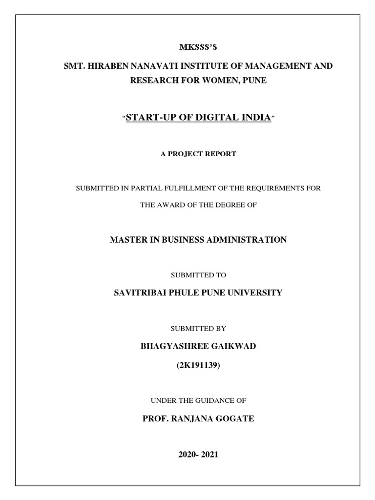 Digital India | PDF | Startup Company | Small Business & Entrepreneurs