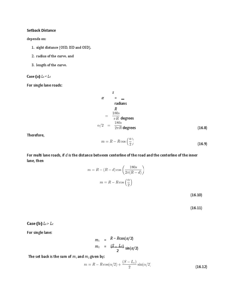 Setback Distance | PDF | Teaching Methods & Materials | Computers