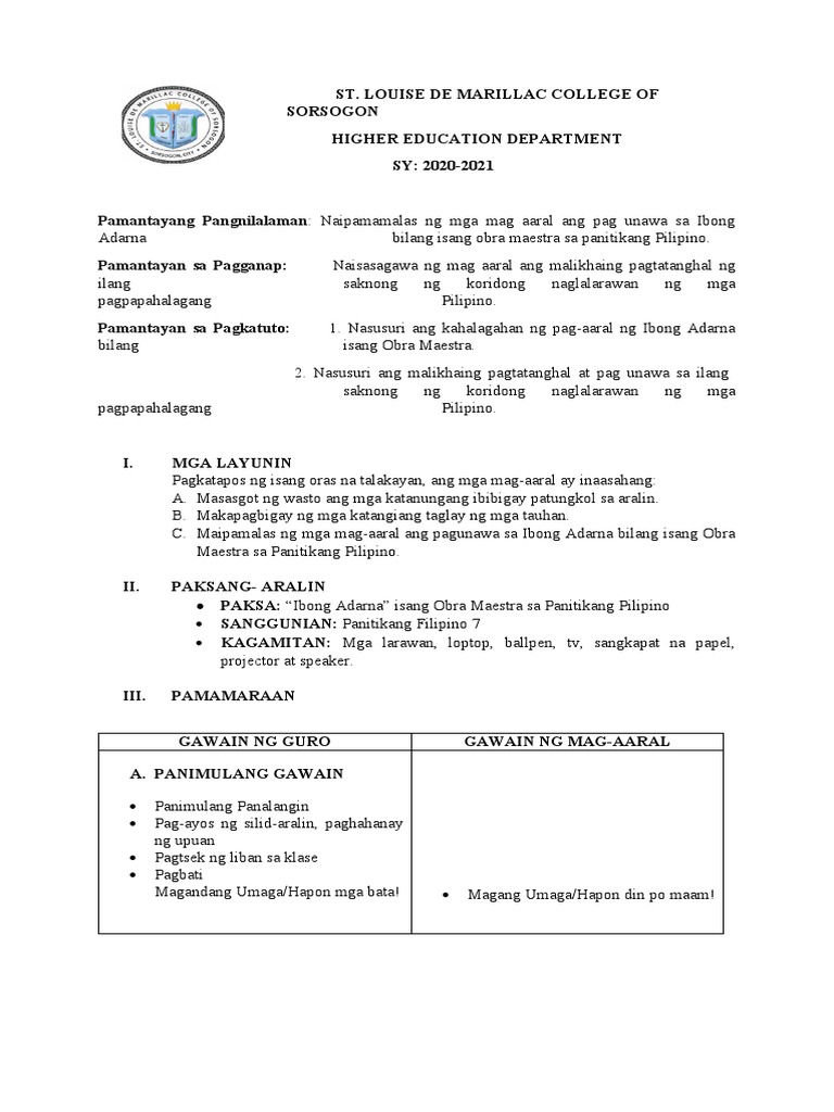 BANGHAY ARALIN II Steph | PDF | Stock Characters | Fictional Characters