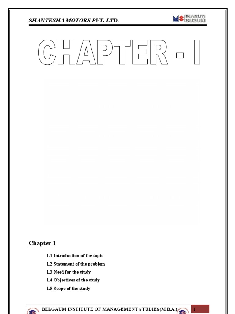 A Study To Measure Satisfaction Level of Swift Car Owners | PDF ...