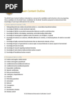 BCBA 6th Edition Test Content Outline 240903 A | PDF | Reinforcement ...