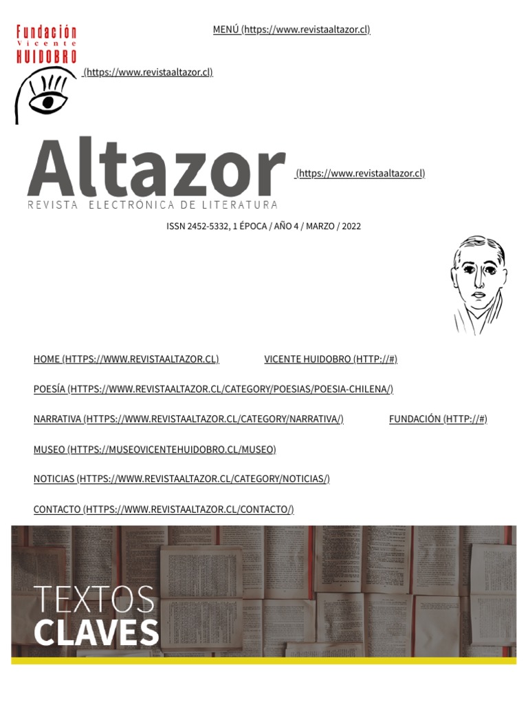 Leopoldo Lugones. Divagación Lunar - Revista Altazor | PDF