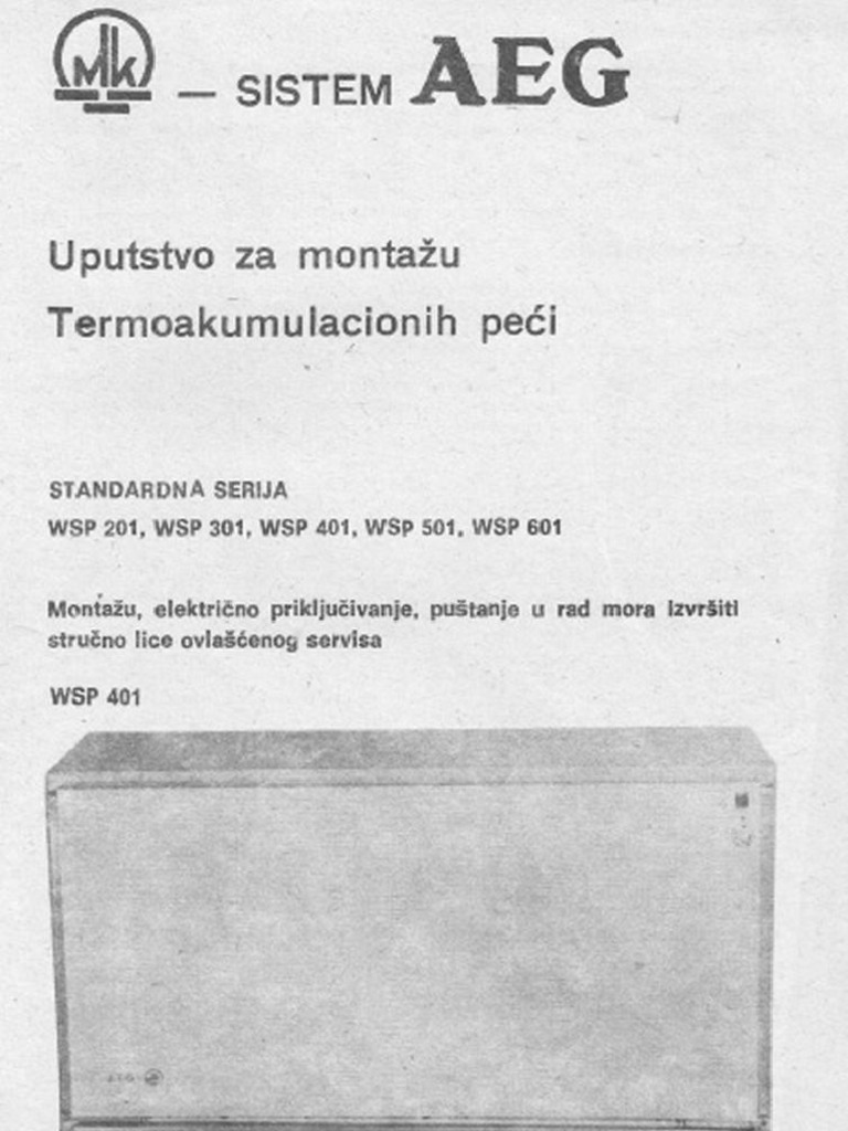 Uputstvo Za Sklapanje TA Peci | PDF